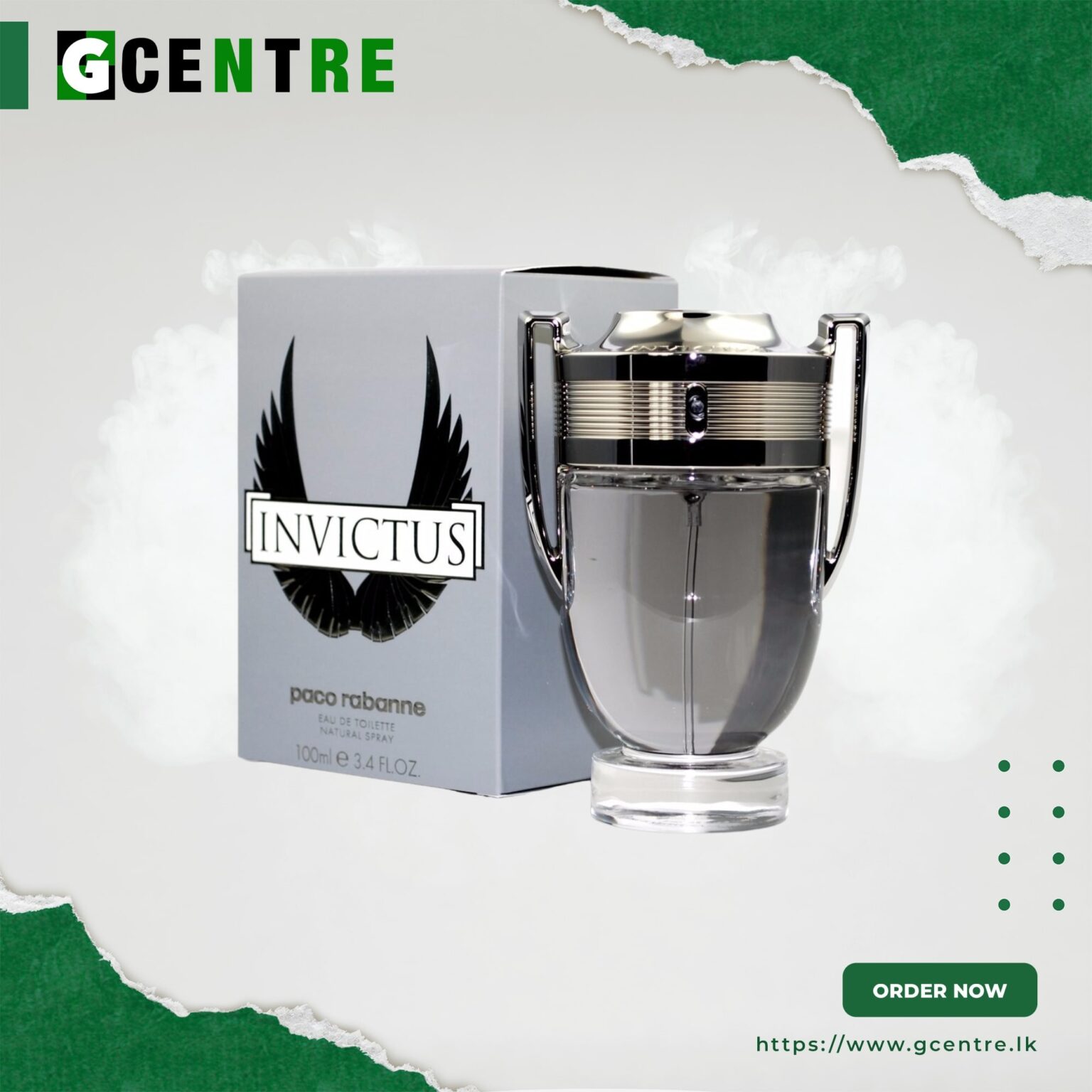 Paco Rabanne Invictus Edt - GCENTRE - Green Line