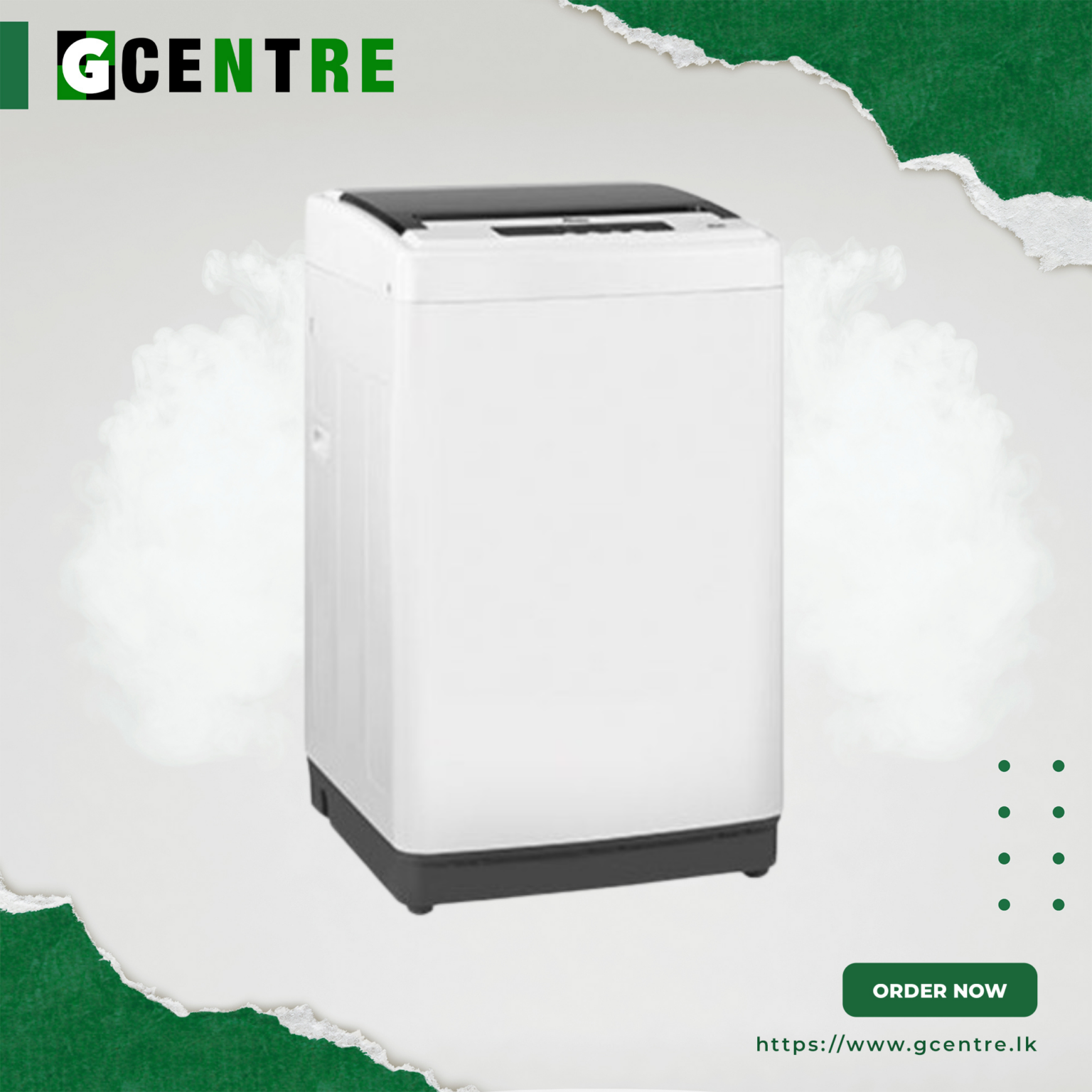 Abans 7kg Fully Auto Washing Machine - GCENTRE - Green Line